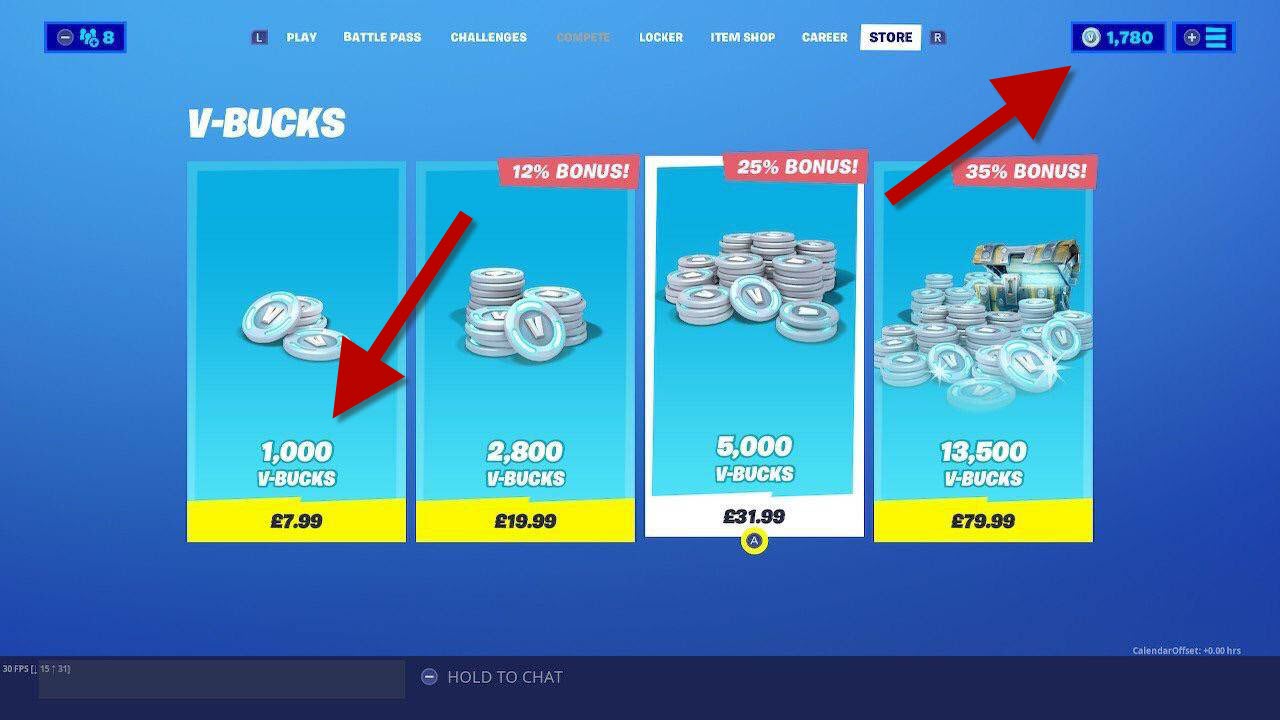 هتشحن V-Bucks في ثواني.. شحن فورت نايت 2024 بطريقة مضمونة 100% وبدون ...